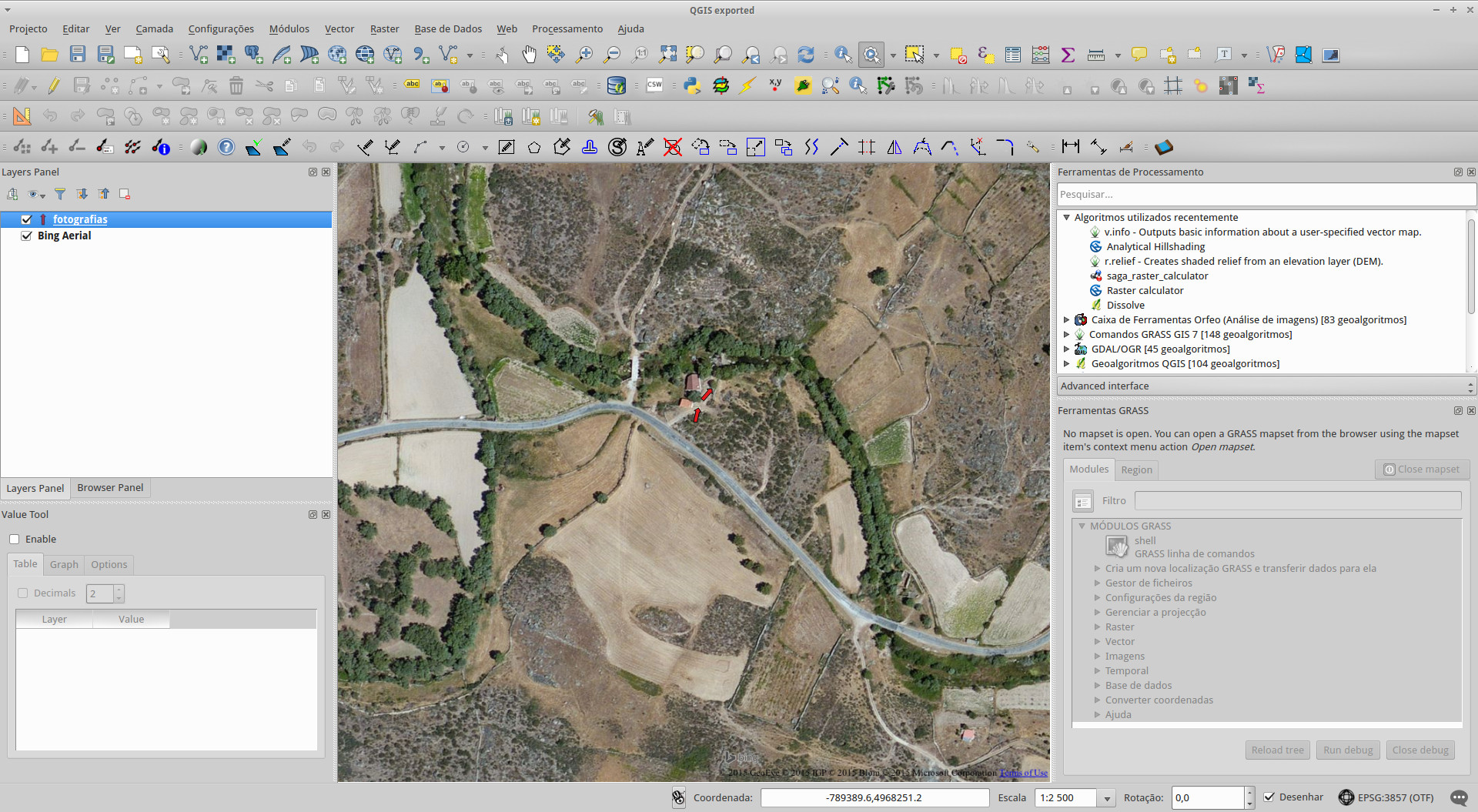 Importar Fotografias Georreferenciadas Para O QGIS - Grupo Utilizadores ...